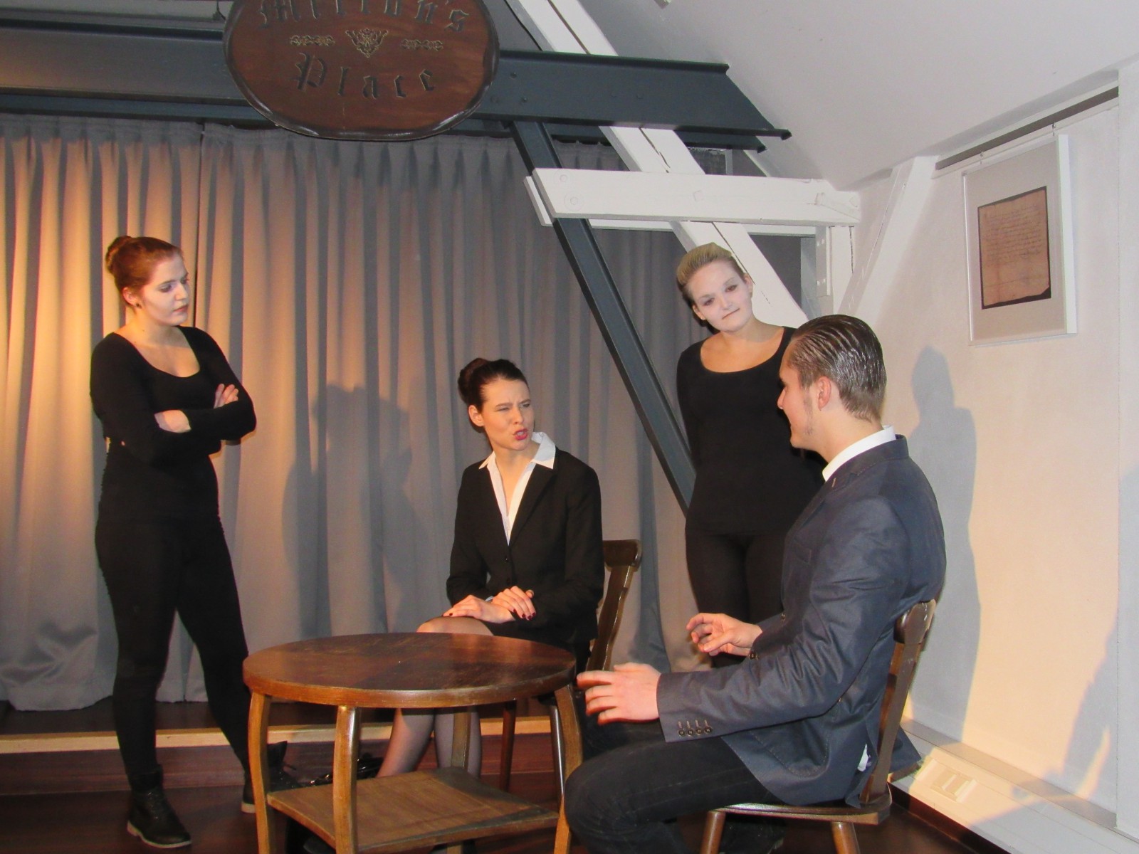 Aufführung von "Milton´s Place" der Gruppe Mimen-Quell 2015 - Mimen ...